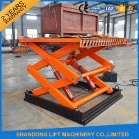 China 3 m 2 ton Mid Rise Stationary Hydraulic Scissor Lift with 220V / 380V Power Optional for sale