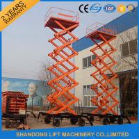 China Electric Hydraulic Lift Table , Mobile Aerial Work Lifting Platforms Equipment for Building Cleaning for sale