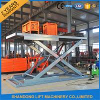 China Hydraulic Home Garage Car Scissor Lift ,  Automotive Vehicle Scissor Lift OEM for sale