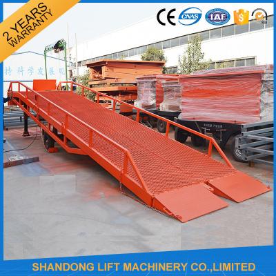 China Heavy Duty Container Loading Ramps / Unloading Ramps with 6T 10T 15T Loading Capacity for sale