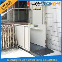 China Home Stair Elevator Wheelchair Platform Lift with Self Resetting System Drive Control for sale