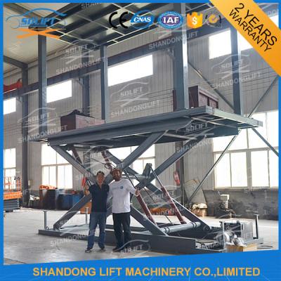 China Hydraulic Scissor Double Deck Car Parking System 2.5T Loading 3.3m Lifting Height for sale
