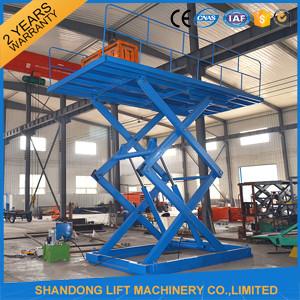 China 5 ton 5M Constraction Stationary Scissor Lift Table 380v / 2.2kw or 220v for sale