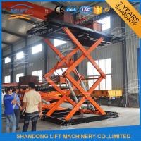 China Customized Automotive Scissor Lift Villa Basement Lift For Parking for sale