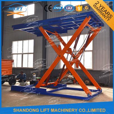 China Auto Electric Hydraulic Scissor Car Lift Rupture Valve CE Approved for sale