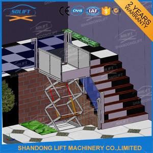 China 1m - 10m Vertical Wheelchair Platform Lift for Elders With CE for sale