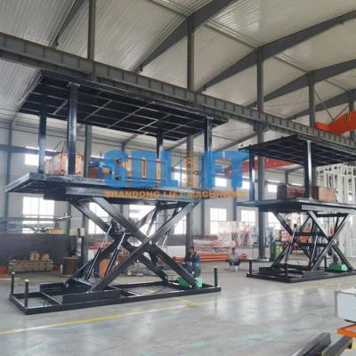 China Portable Automotive 3M 3T Scissor Lift For Car Parking for sale