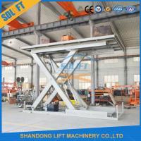 China Mobile 2.5t 3m Hydraulic Scissor Car Lift For Home Use for sale
