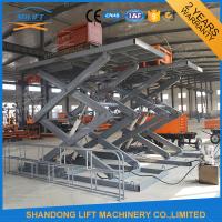 China 3T 4.6M CE Stationary Hydraulic Scissor Lift , Warehouse Cargo Lift for sale