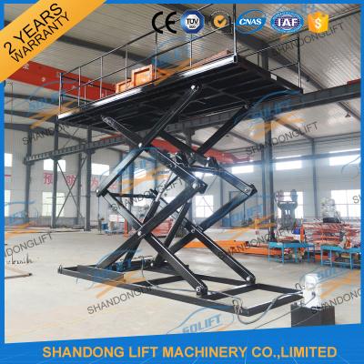 China CE TUV SGS Hydraulic Scissor Car Lift Scissor Car Parking Lift for Home Garage for sale