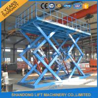 China 7T Heavy Duty Stationary Hydraulic Scissor Lift for sale