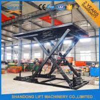 China CE TUV SGS 3.3M Hydraulic Scissor Car Lifts For Small Garages 3000kg Loading Capacity for sale