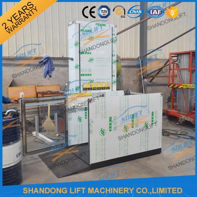 China 250KG 1.5M Home Wheelchair Elevator Electric - hydraulic Warehouse Wheelchair Lift for sale