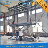China Hydraulic Mobile Scissor Car Lift For Basement Cheap Car Lifts Garage Elevator for sale