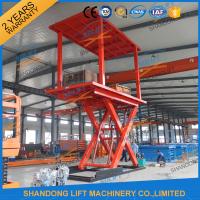 China 5T 3M Double Deck Car Parking System Lift Home Scissor Car Lift for 2 Car with CE TUV for sale