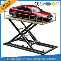 China Painting / Galvanizing Surface Treatment Hydraulic Cargo Lift With Customized Lifting Speed for sale