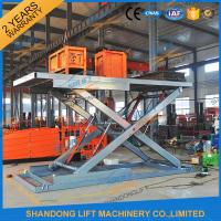 China Painting / Galvanizing Surface Treatment Car Scissor Lift 208V / 220V / 380V / 415V / 440V for sale