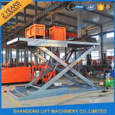 China Painting / Galvanizing Surface Treatment Car Scissor Lift 208V / 220V / 380V / 415V / 440V for sale