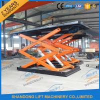 China Customized 1 - 20 Tons Scissor Lift Platform With Painting / Galvanizing Surface Treatment for sale