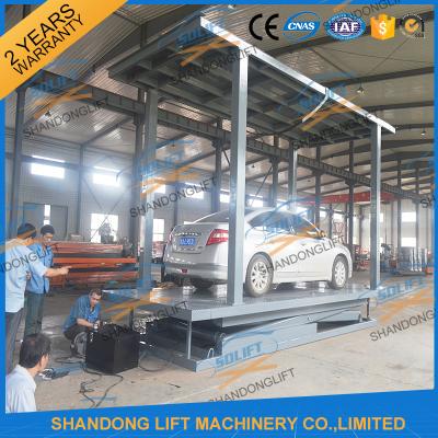 China Q235 Steel Car Parking System With Painting / Galvanizing 24 Months Warranty for sale
