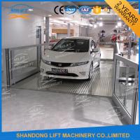 China Customized Scissor Car Lift With 208V / 220V / 380V / 415V / 440V Power Supply for sale