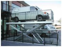 China Electric Motor Hydraulic Scissor Car Lift For Home Use Garage 3T 3M for sale