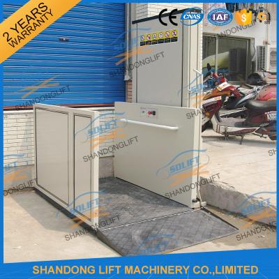 China 1m - 12m Hydraulic Stair Wheelchair Platform Lift For The Old People With CE for sale