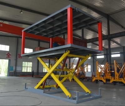 China 3.5m Lift Height Car Parking System For Basement To First / Second / Third Floor With CE for sale