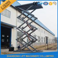 China Fixed Electric Hydraulic Automotive Scissor Lift Car Parking Equipment with CE for sale