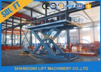 China 2 Remotes 5T 3M Garage Car Parking Lift Hydraulic With CE for sale