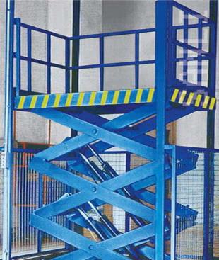 China Customizable Stationary Hydraulic Scissor Lift For Heavy Duty Cargo Transportation for sale