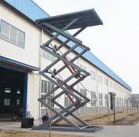 China Customizable Stationary Hydraulic Scissor Lift for Heavy Duty and Customizable Cargo Handling for sale