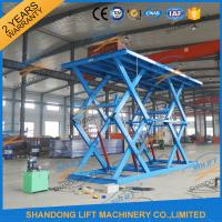 China In Ground 3 ton Basement  Hydraulic Car Scissor Lift for Home Garage for sale
