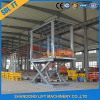 China Hydraulic Car Parking Lift Double Deck Car Lift Hydraulic Parking Lift For 2 Cars for sale