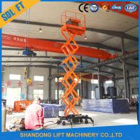 China 4 wheels Mobile Scissor Lift Aerial Work Lift Platform with CE Certificate for sale
