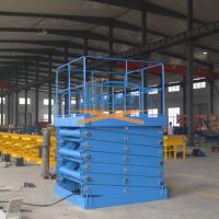 China Heavy Duty Stationary Hydraulic Scissor Lift Table Customizable Platform Size and Lift Height for Vertical Lifting for sale
