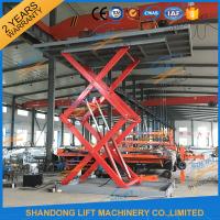 China Heavy Duty Stationary Hydraulic Scissor Lift Table Customizable Platform Size and Lift Height for Vertical Lifting for sale