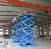China Hydraulic scissor lift table for material handling and industrial applications for sale