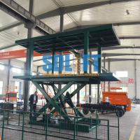 China 3T 2.5M Double Deck Hydraulic Car Lifts for sale