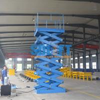 China Indoor Stationary Scissor Lift For Warehouse 2000kg Load for sale