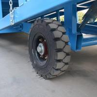 China 6 8 10 12 15 Tons Mobile Loading Ramp Warehouse Equipment Forklift Container Ramp for sale