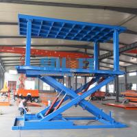 China High Durability Double Deck Car Garage Parking System With CE Certified for sale