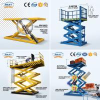 China 1.5T Industrial Stationary Hydraulic Scissor Lift Cargo Platform for Poland Czech Eastern Europe Logistics for sale