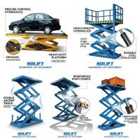 China Cold Climate 2.5T Stationary Hydraulic Scissor Lift Table for Nordic Denmark Sweden Norway Finland Warehouse for sale