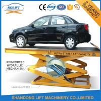 China 6 Ton Ultra Heavy Duty Hydraulic Scissor Car Lift for Brazil Argentina Chile South America Commercial Garage for sale