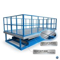 China 3 Ton Cold Climate Hydraulic Scissor Car Lift for Nordic Denmark Sweden Norway Finland Winter Garage Service for sale