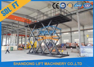 China 11kw 8000mm 8 Ton Stationary Hydraulic Scissor Lift for sale