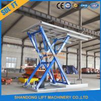 China 3M 3Tons Hydraulic Scissor Car Lift For Basement Car Parking Lift Home Use for sale
