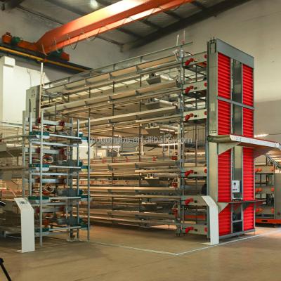 China Fully Automatic H Type Chicken Layer Cage Layers Poultry Farming Chicken Battery Cages Poultry Farm for Farm for sale