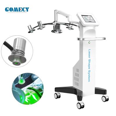 China Fat Loss Machine Sale Green Color Laser Weight Loss Lipo Laser 532nm Cold 6d Laser Shape 6d Lipolaser Slimming Machine for sale